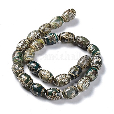 Wholesale Tibetan Style dZi Beads Strands - Pandahall.com