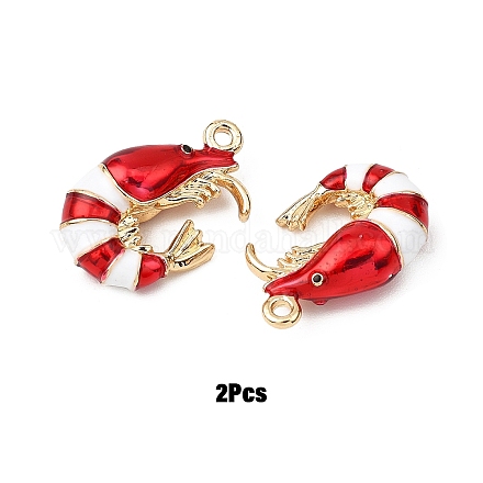 Wholesale 2Pcs Alloy Enamel Pendants - Pandahall.com