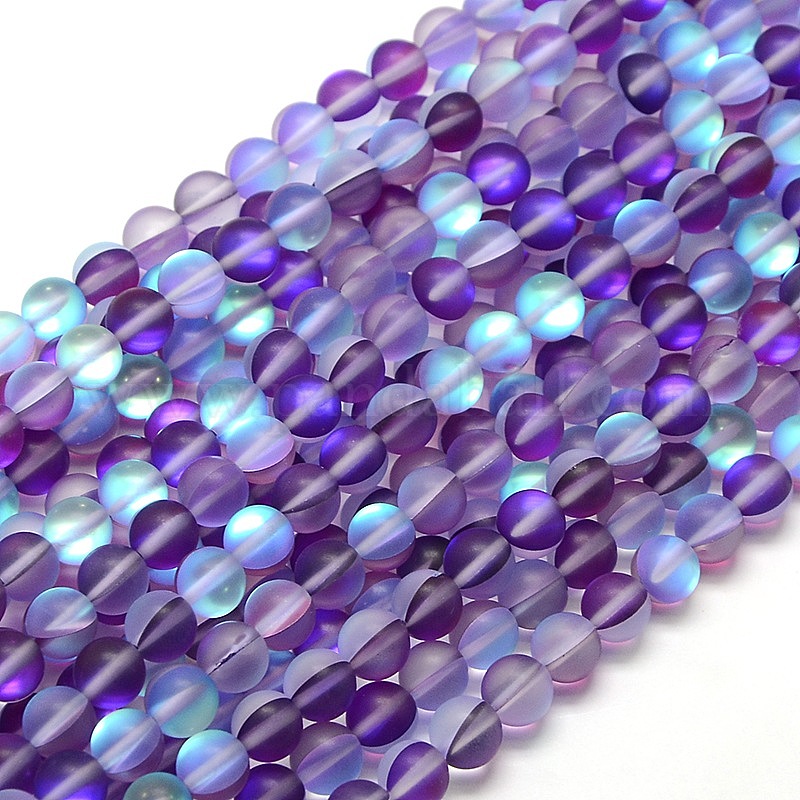 Wholesale Synthetic Moonstone Beads Strands - Pandahall.com