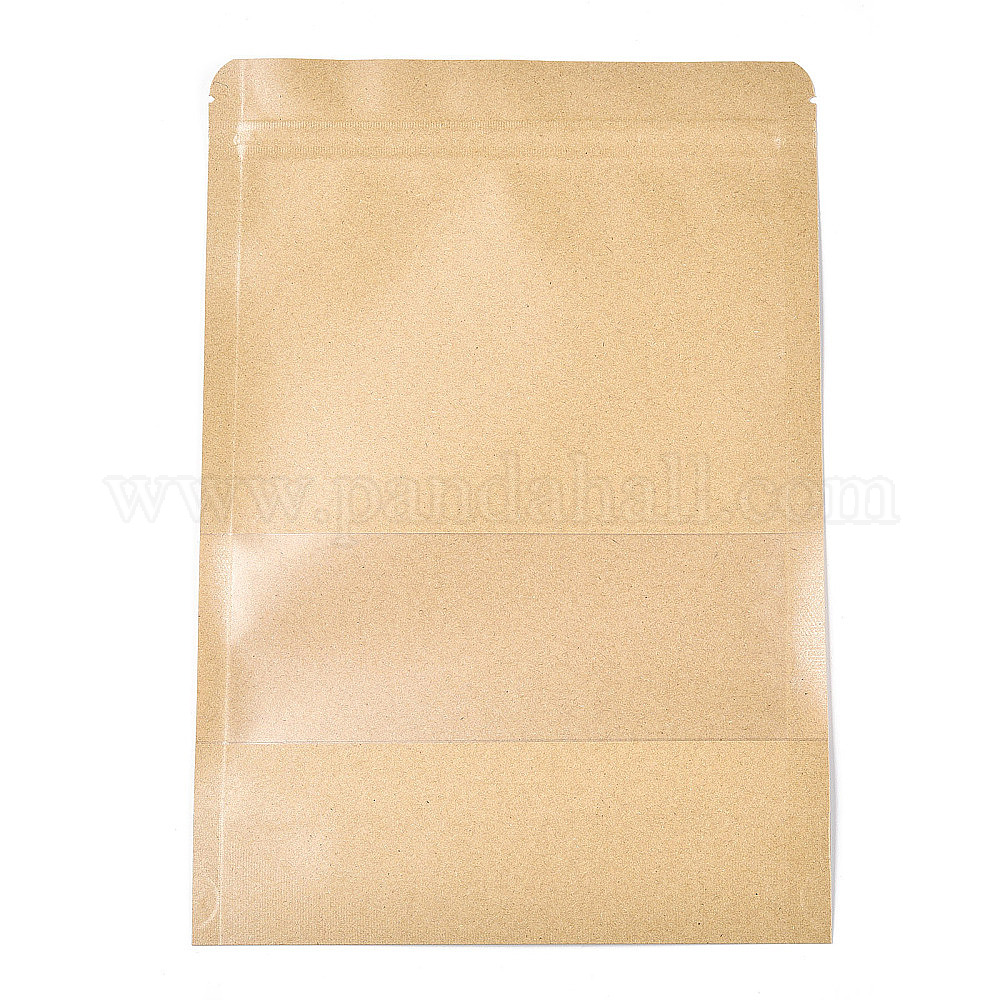 Wholesale Resealable Kraft Paper Bags - Pandahall.com