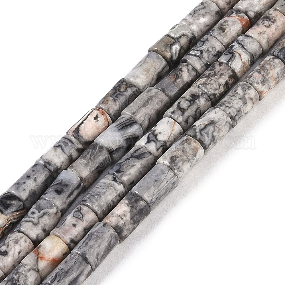 Wholesale Natural Map Stone Beads Strands - Pandahall.com