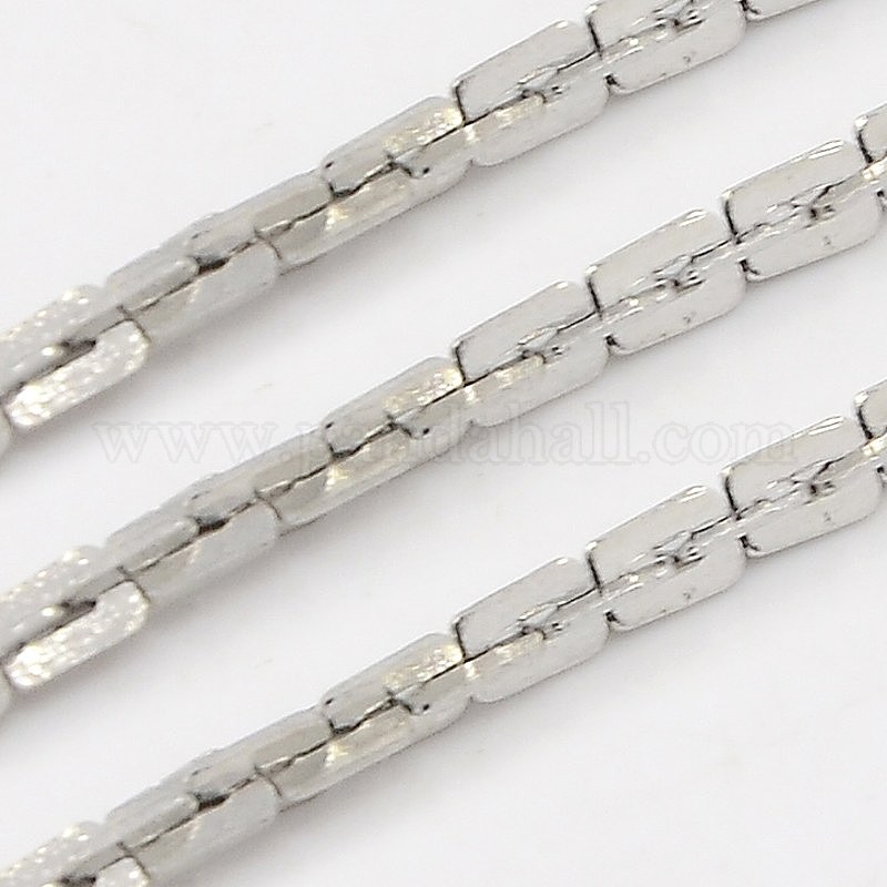 Wholesale Tarnish Resistant 304 Stainless Steel Boston Link Chains ...