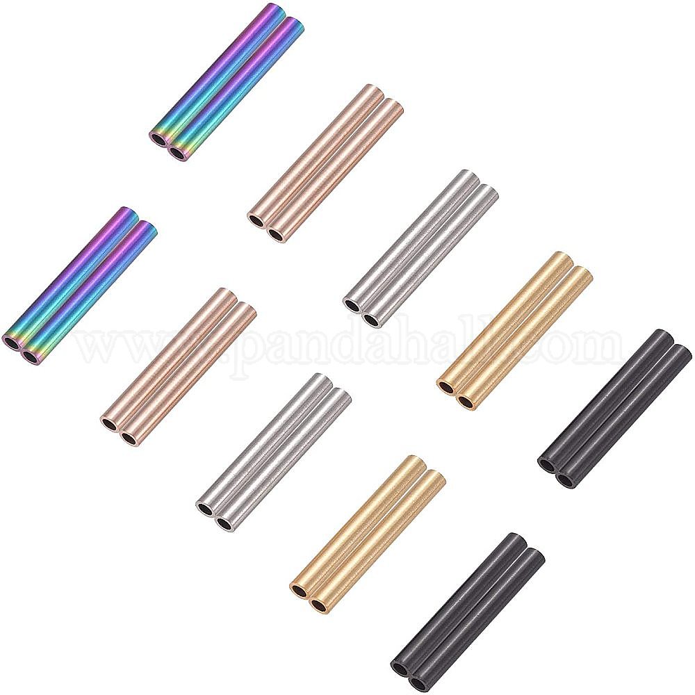 Wholesale 304 Stainless Steel Tube Beads - Pandahall.com