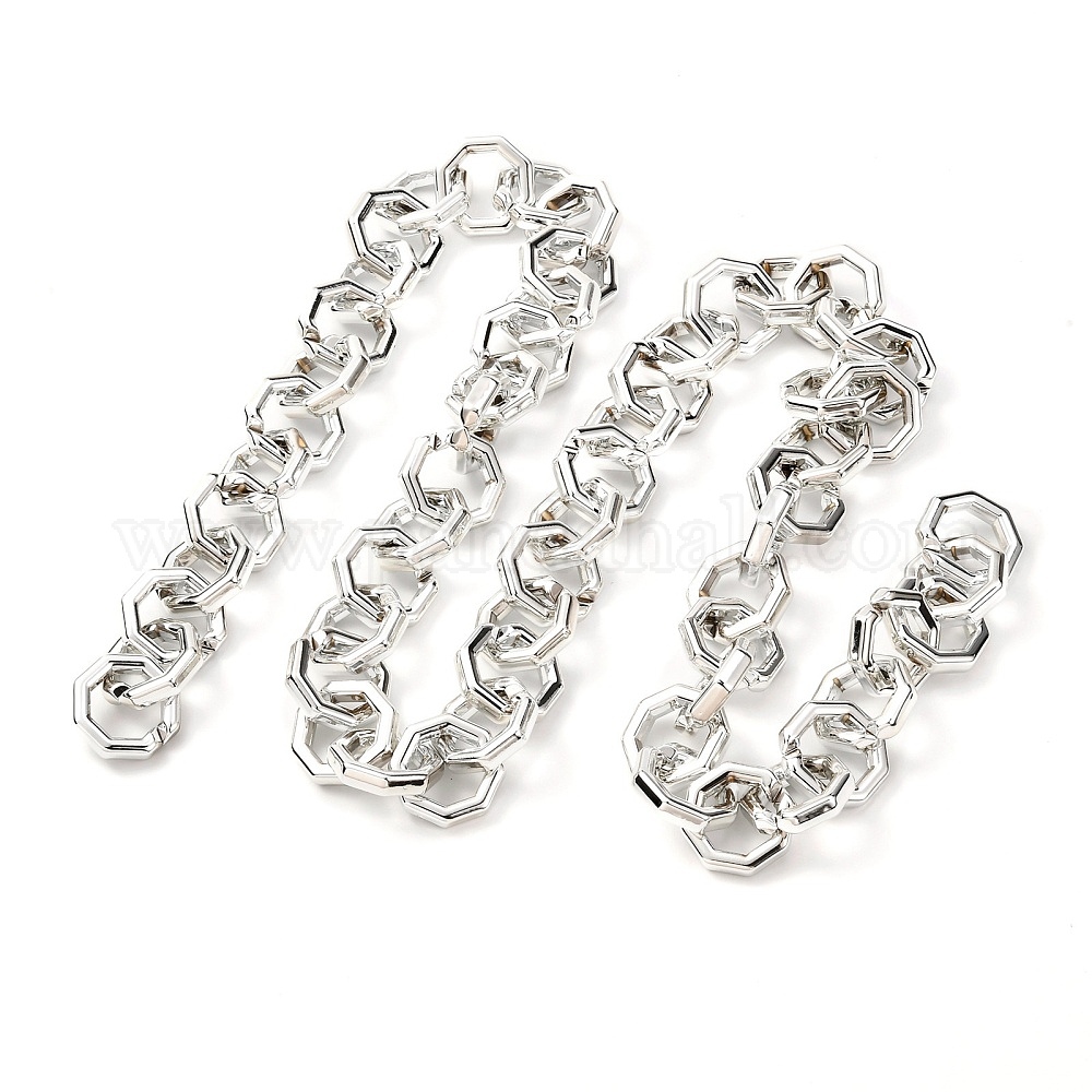 Wholesale CCB Plastic Boston Link Chains - Pandahall.com