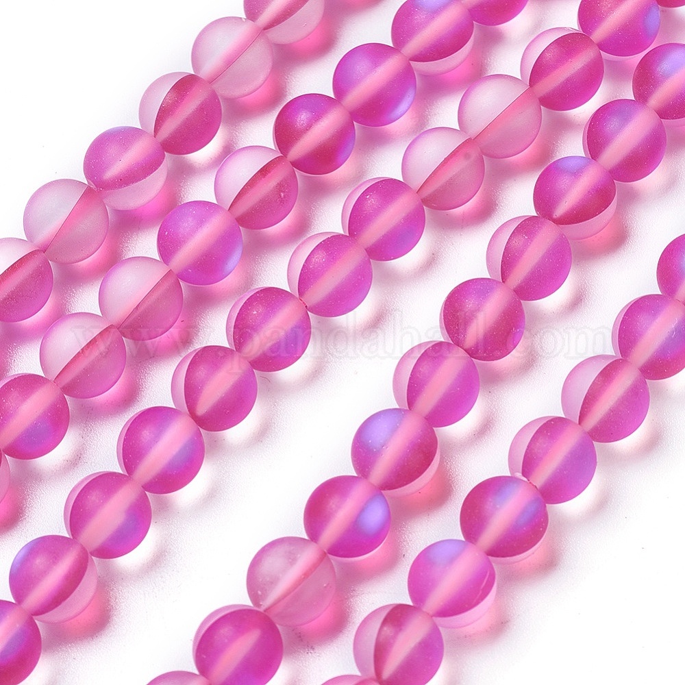 Wholesale Synthetic Moonstone Beads Strands - Pandahall.com