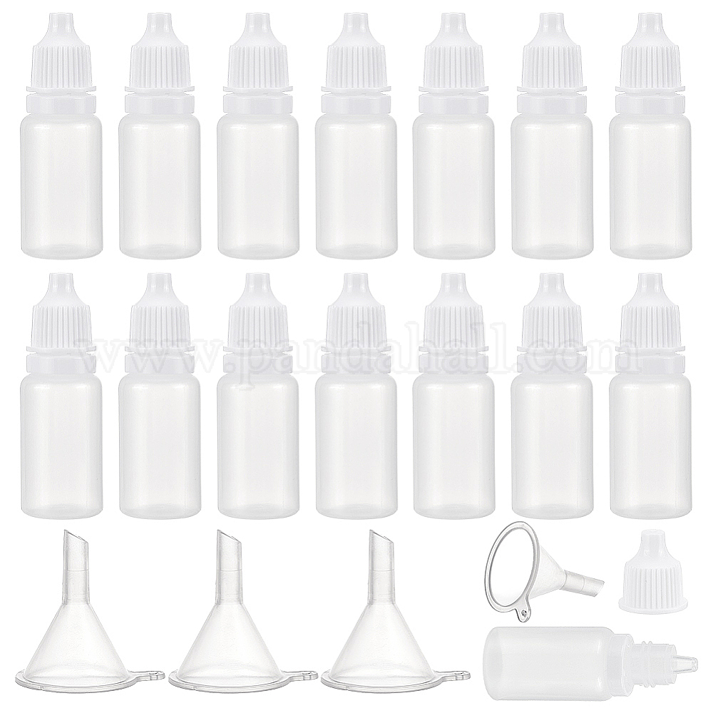 Wholesale 100Pcs Plastic Eye Dropper Bottles - Pandahall.com