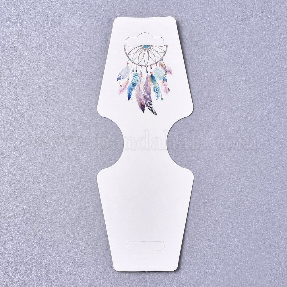 Wholesale Cardboard Fold Over Paper Display Hanging Cards - Pandahall.com