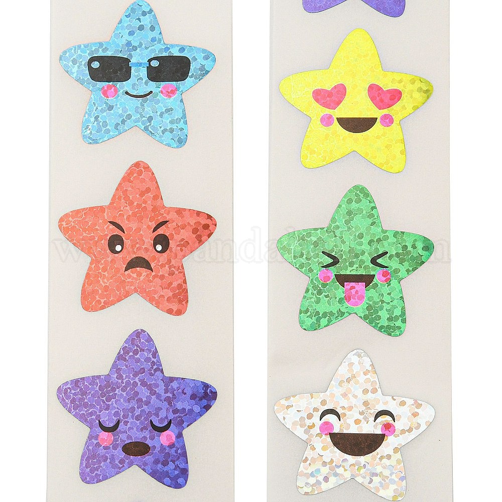 Wholesale Small Star Stickers for Kids Reward - Pandahall.com