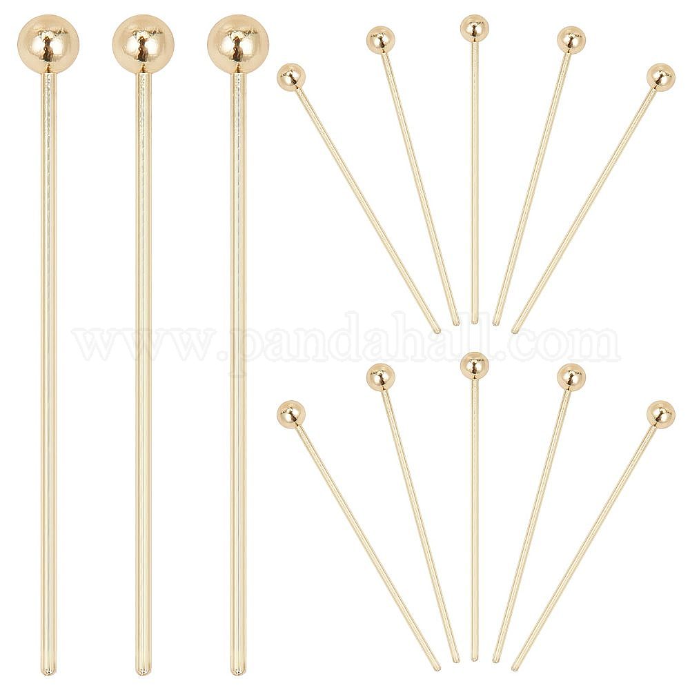 Wholesale 300Pcs Brass Ball Head Pins - Pandahall.com