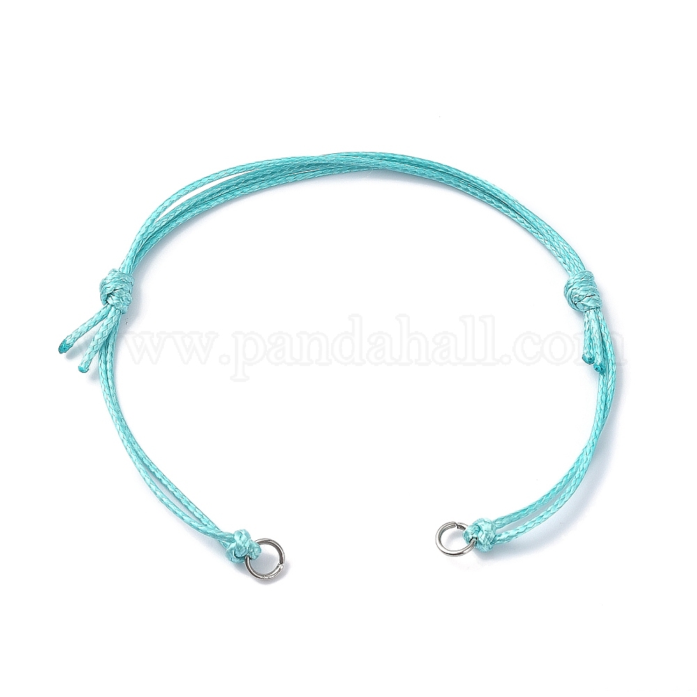 Wholesale Adjustable Eco-Friendly Korean Waxed Polyester Cord Bracelet ...
