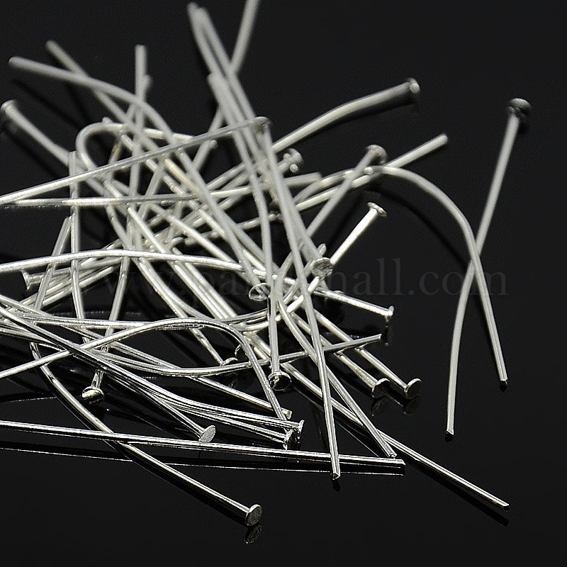 Wholesale Iron Flat Head Pins - Pandahall.com