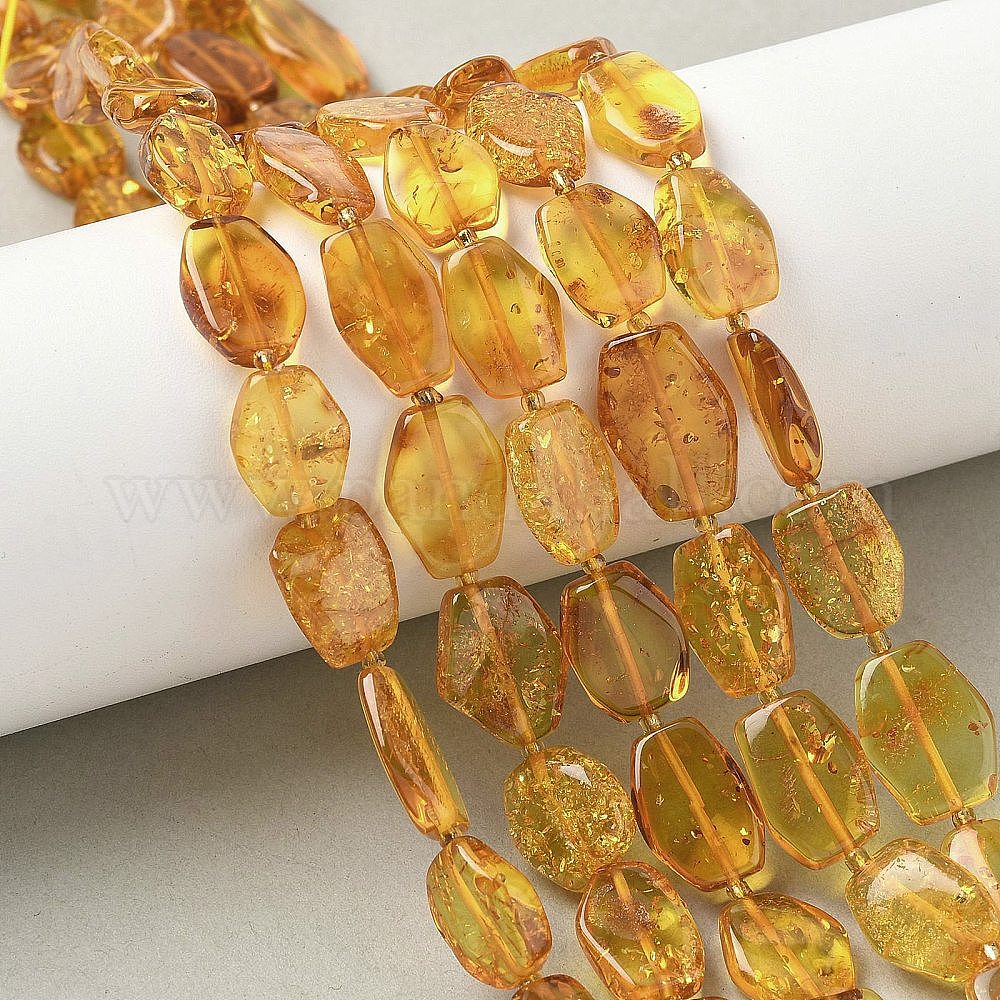 Wholesale Natural Amber Beads Strands - Pandahall.com