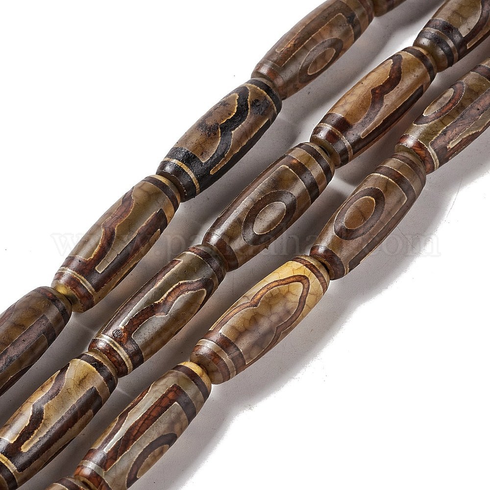Wholesale Tibetan Style dZi Beads Strands - Pandahall.com