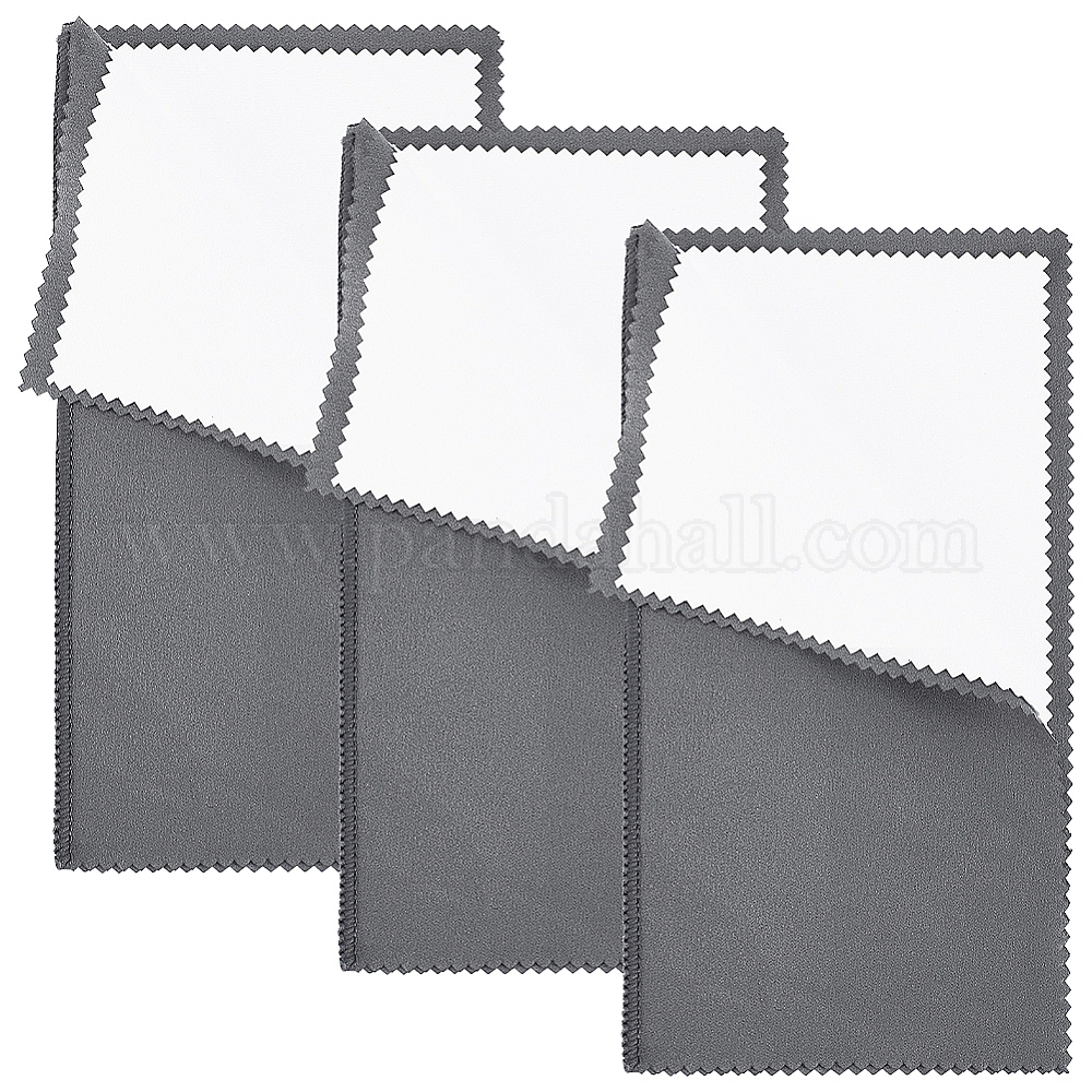 Wholesale 3 Sheets 4 Layers Silver Polishing Cloth - Pandahall.com