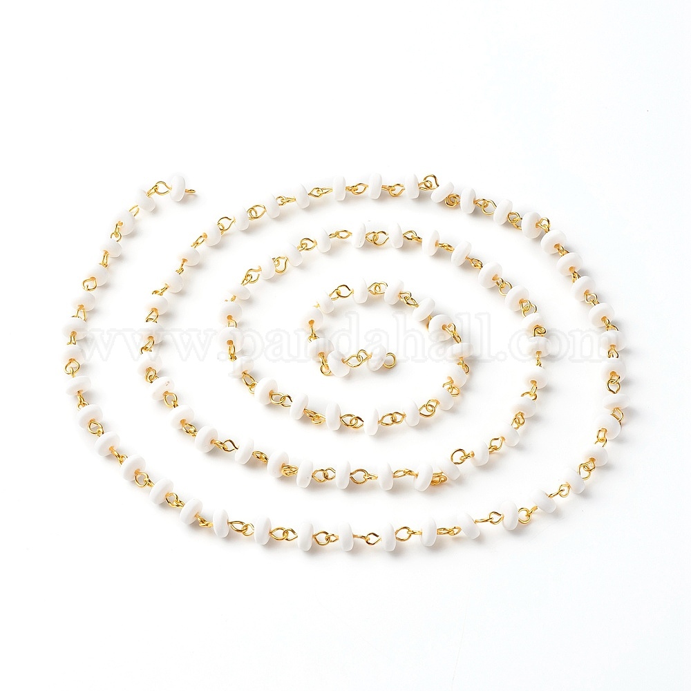 Wholesale Handmade Polymer Clay Beaded Chain - Pandahall.com