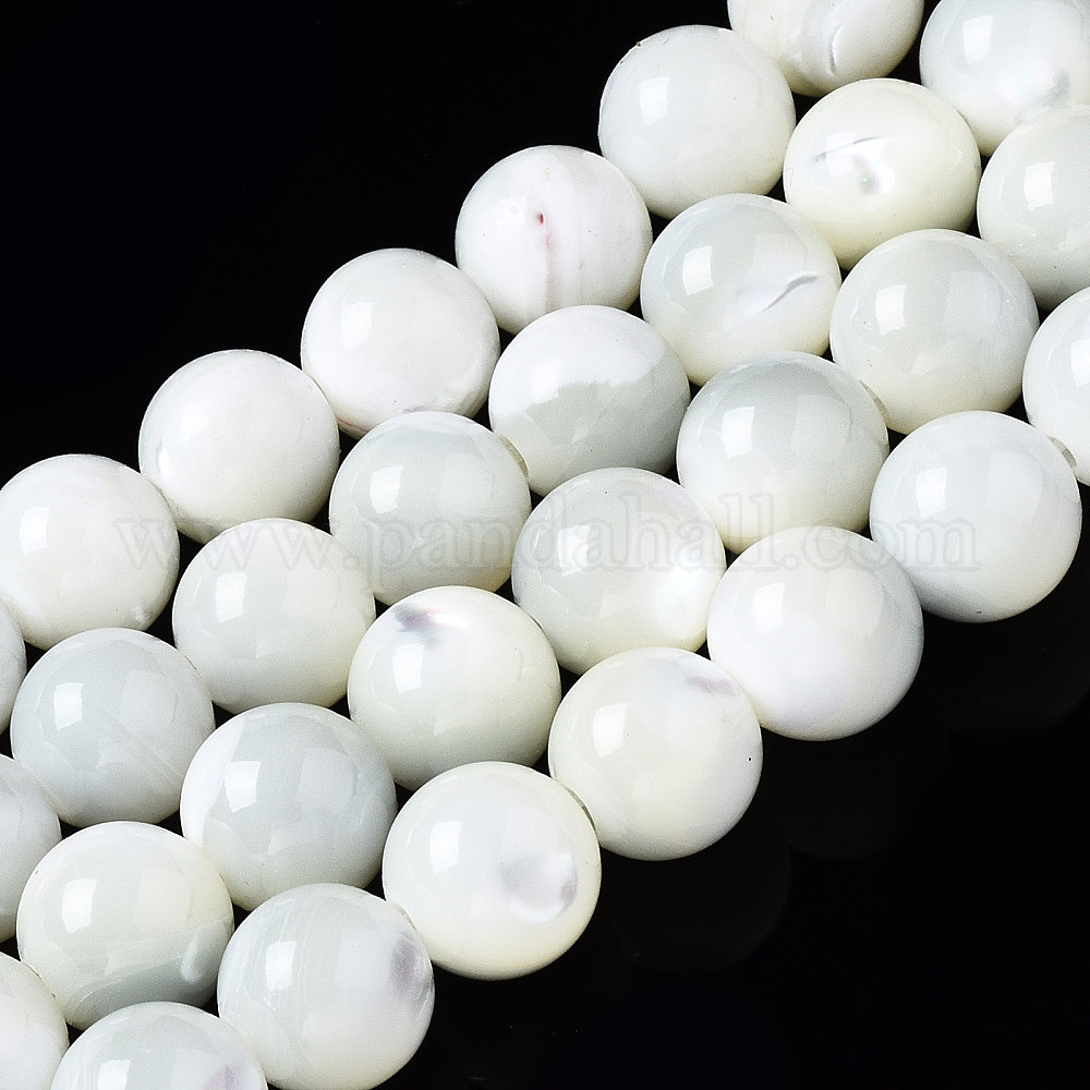Wholesale Natural Trochid Shell/Trochus Shell Beads Strands - Pandahall.com
