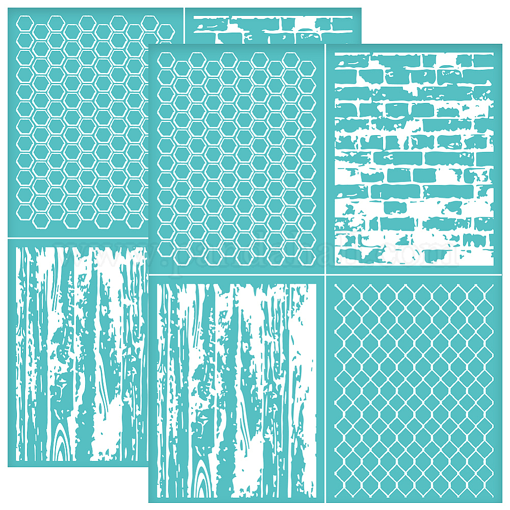 Wholesale OLYCRAFT 2Pcs 8.6x11 Inch Farmhouse Patterns Self-Adhesive ...