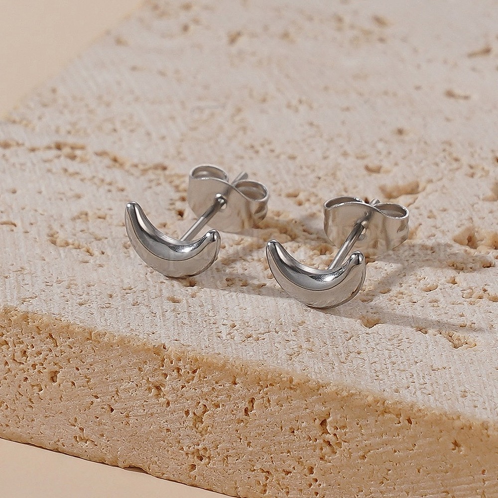 Wholesale 304 Stainless Steel Stud Earrings for Women - Pandahall.com