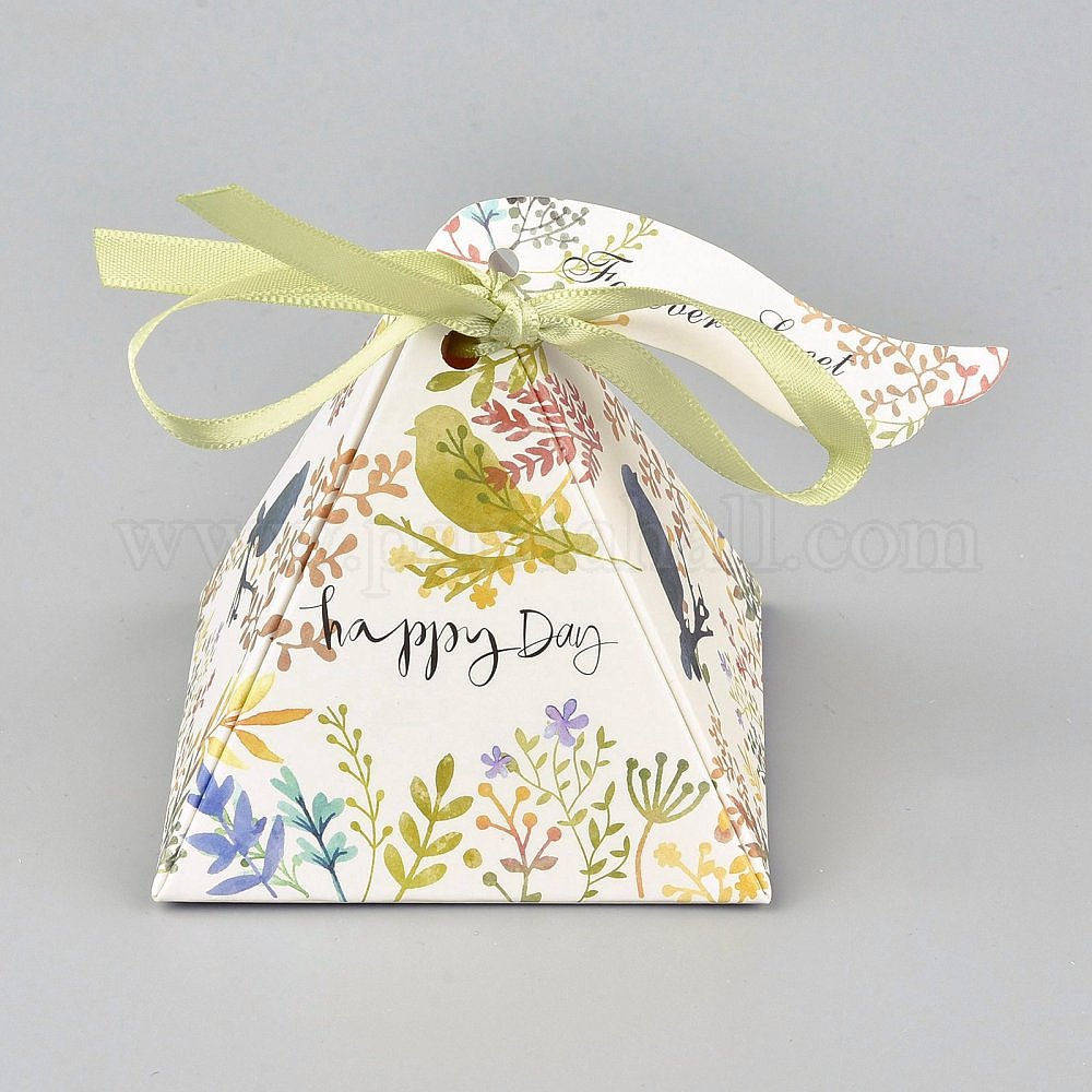 Wholesale Pyramid Shape Candy Packaging Box - Pandahall.com