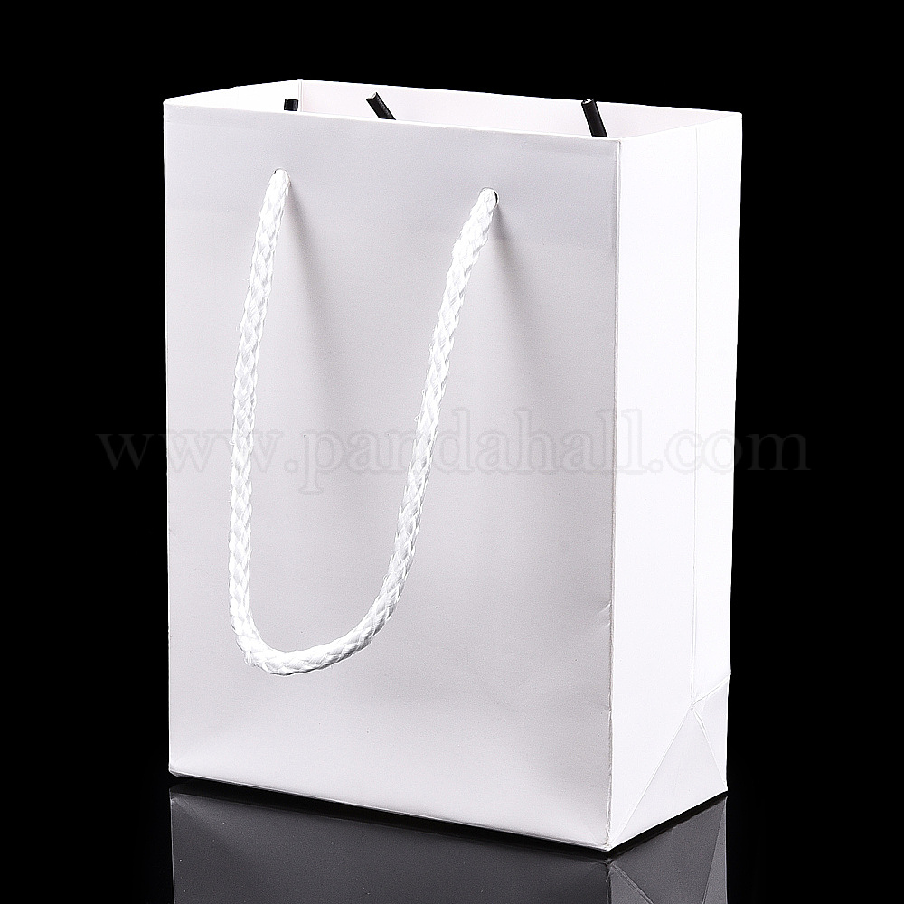 Wholesale Rectangle Cardboard Paper Bags - Pandahall.com