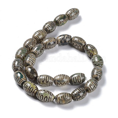 Wholesale Tibetan Style dZi Beads Strands - Pandahall.com