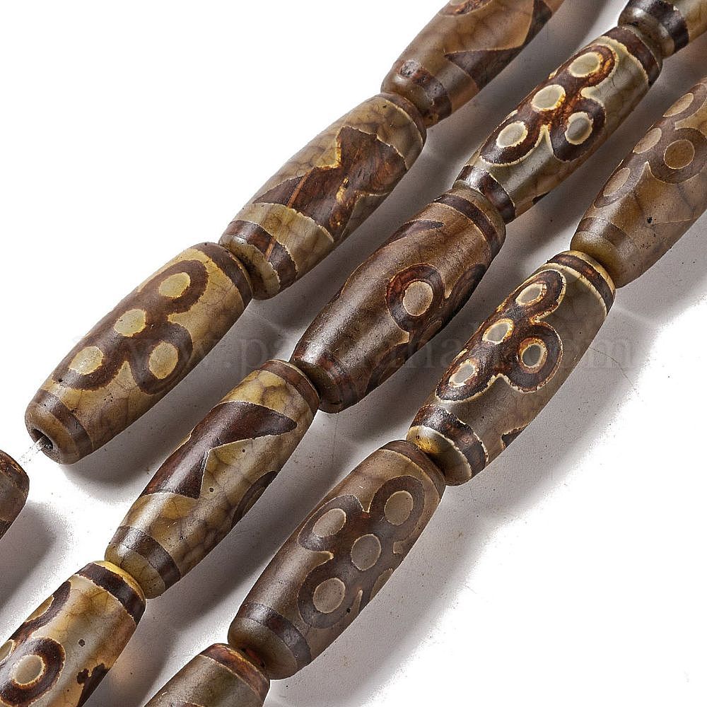 Wholesale Tibetan Style dZi Beads Strands - Pandahall.com