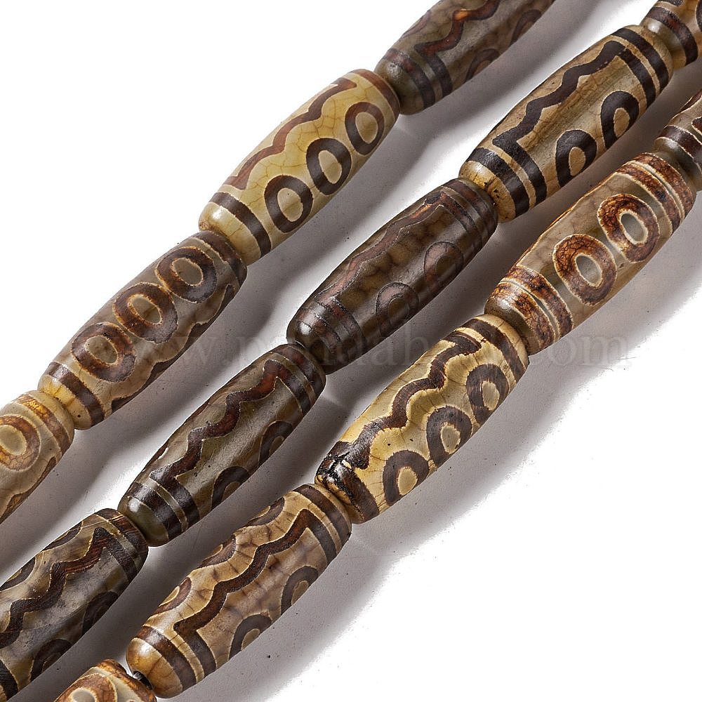Wholesale Tibetan Style dZi Beads Strands - Pandahall.com