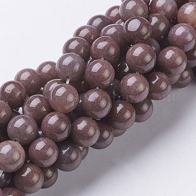Natural Purple Aventurine Beads Round 4mm Hole 0.5mm about 85 92pcs strand 15 16inch