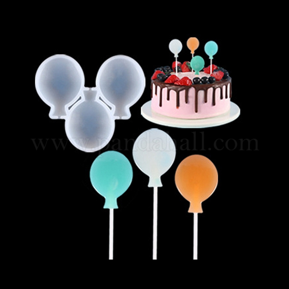 Wholesale DIY Balloon Lollipop Making Food Grade Silicone Molds ...