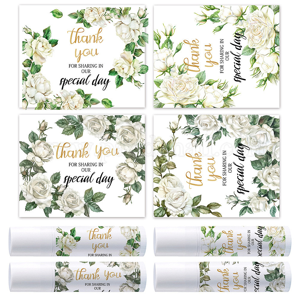 Wholesale OLYCRAFT 100Pcs Self-Adhesive Lip Balm Tag Stickers 1.7x2.1 ...