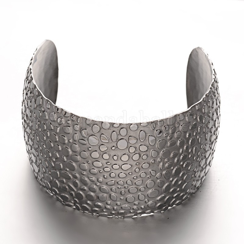 Wholesale 304 Stainless Steel Cuff Bangles - Pandahall.com