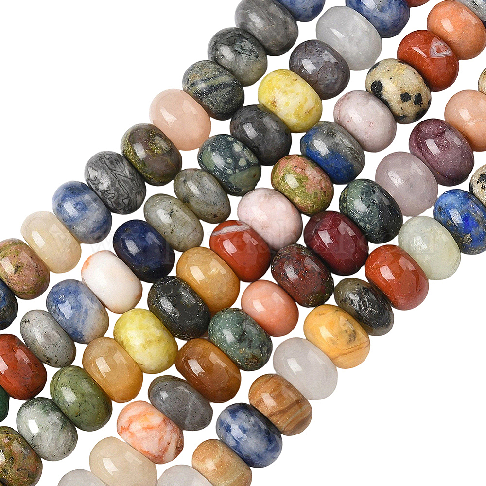 Wholesale 1 Strand Natural Mixed Gemstone Beads Strands - Pandahall.com