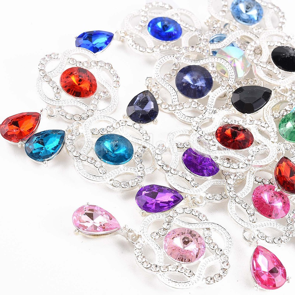Wholesale Acrylic Crystal Rhinestone Cabochons - Pandahall.com
