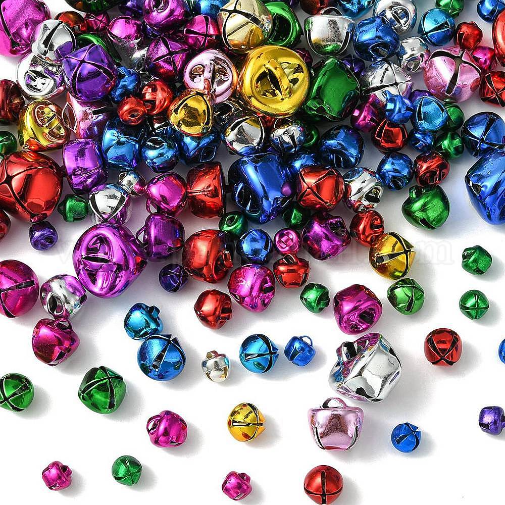 Wholesale 150Pcs 5 Styles Iron Bell Charms - Pandahall.com