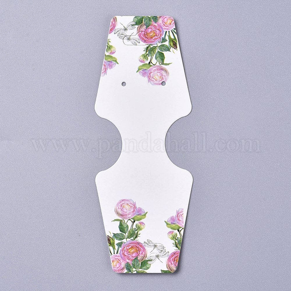 Wholesale Cardboard Fold Over Paper Display Hanging Cards - Pandahall.com