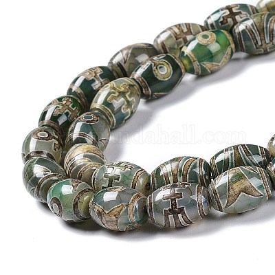 Wholesale Tibetan Style dZi Beads Strands - Pandahall.com