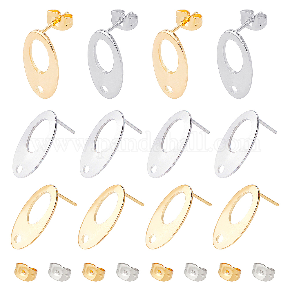 Wholesale 304 Stainless Steel Stud Earring Findings - Pandahall.com