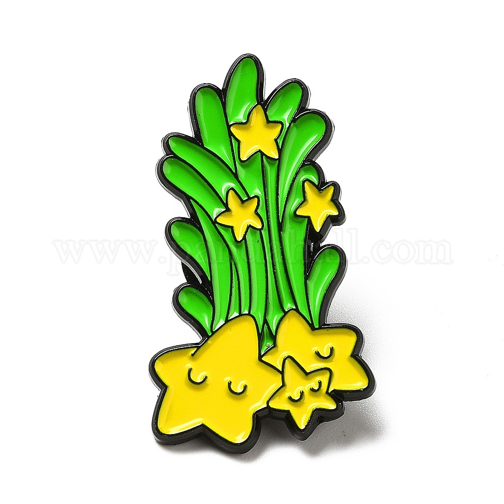 Wholesale Gold Star Enamel Pin - Pandahall.com