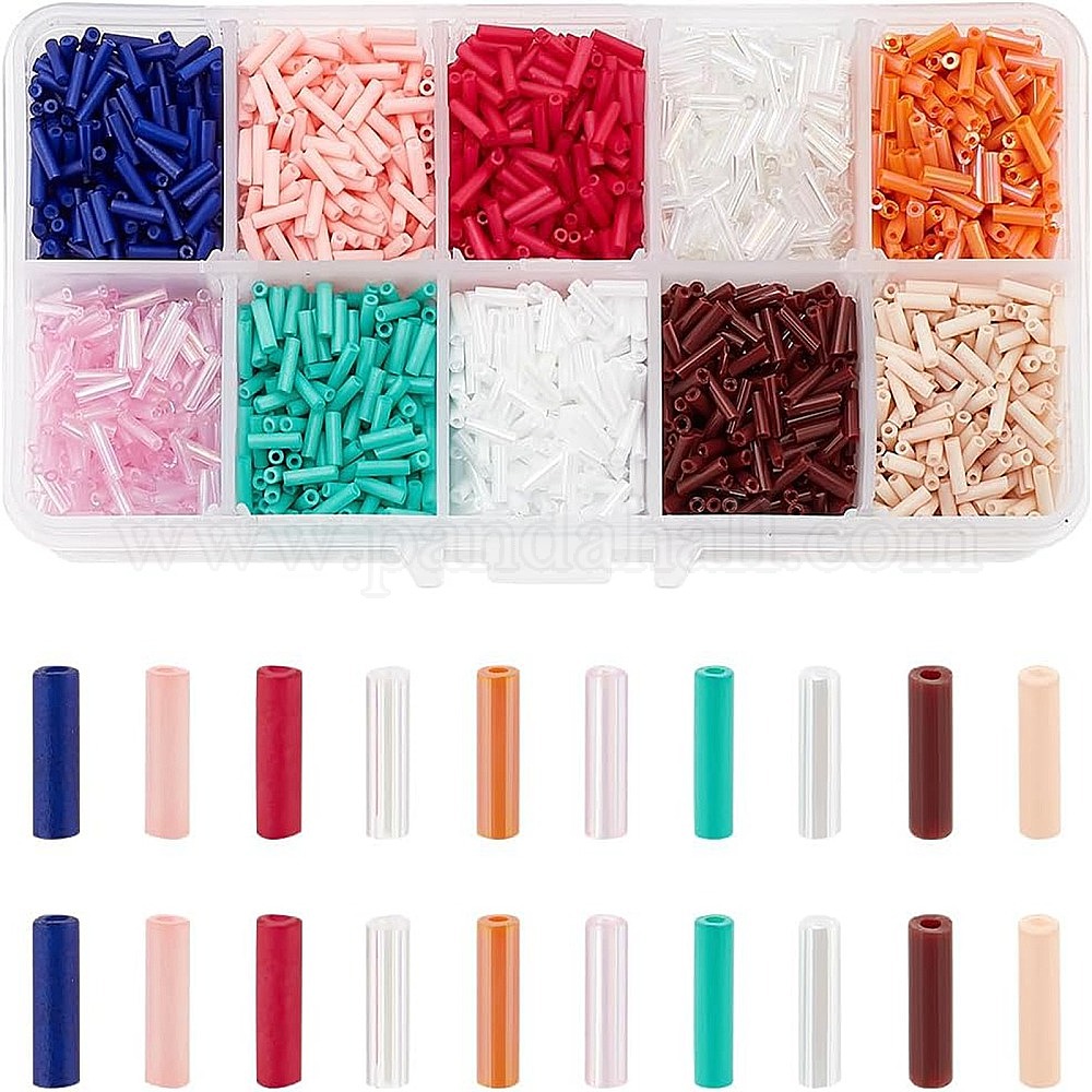 Wholesale Glass Bugle Beads - Pandahall.com