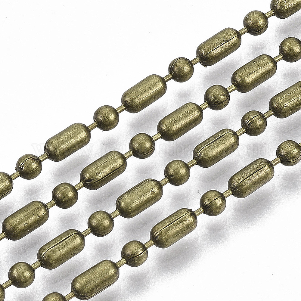 Wholesale Brass Ball Chains - Pandahall.com