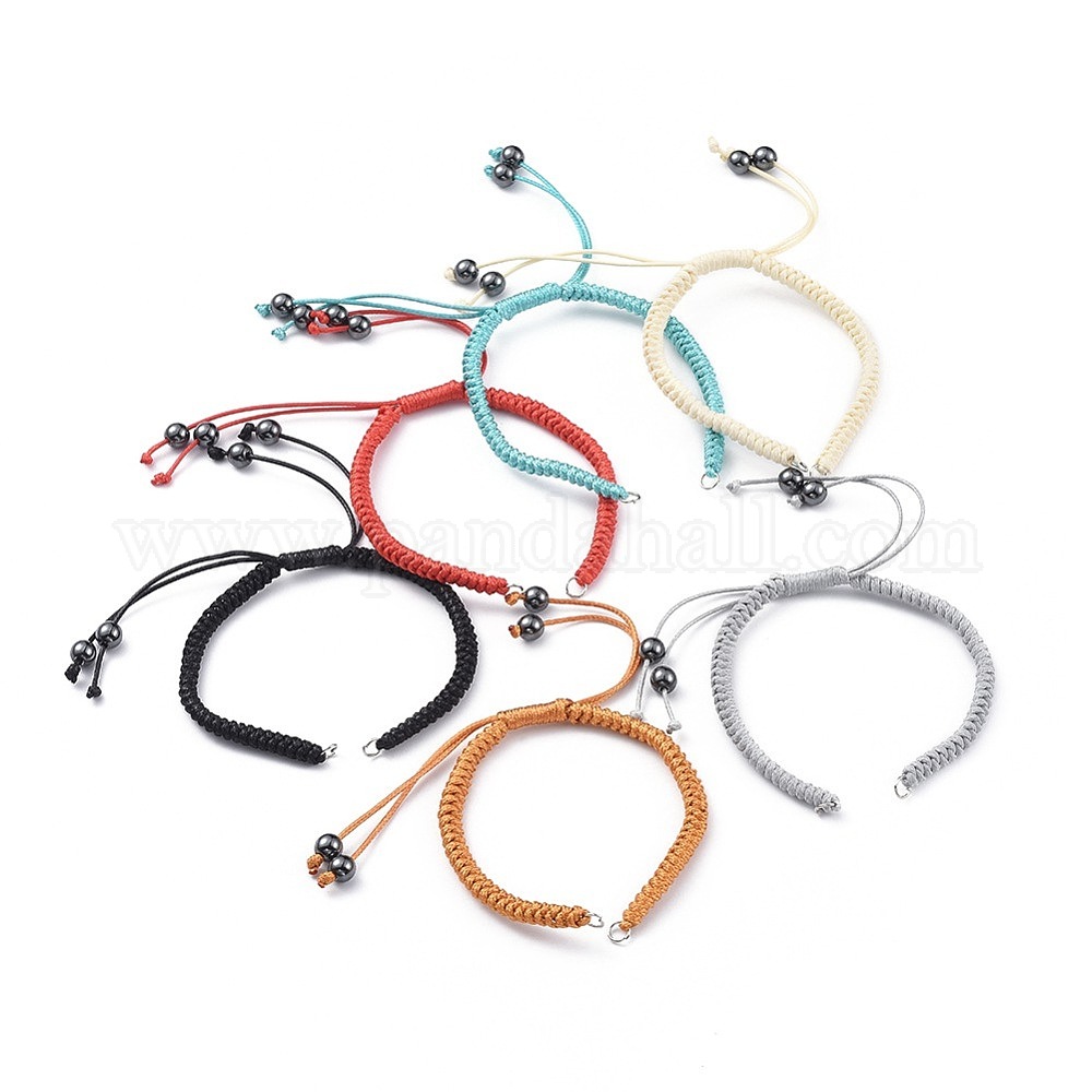 Wholesale Adjustable Korean Waxed Polyester Cords Bracelet Making ...