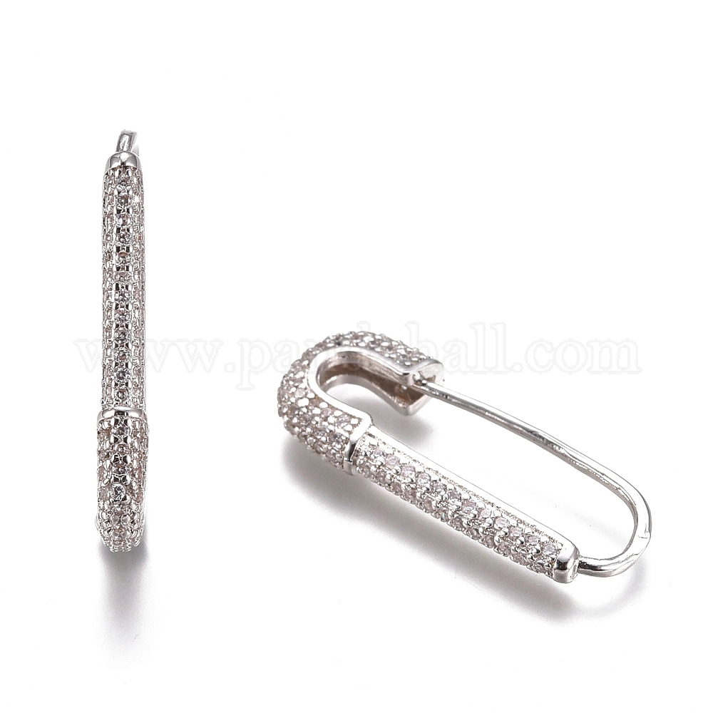 Wholesale Brass Hoop Earrings - Pandahall.com