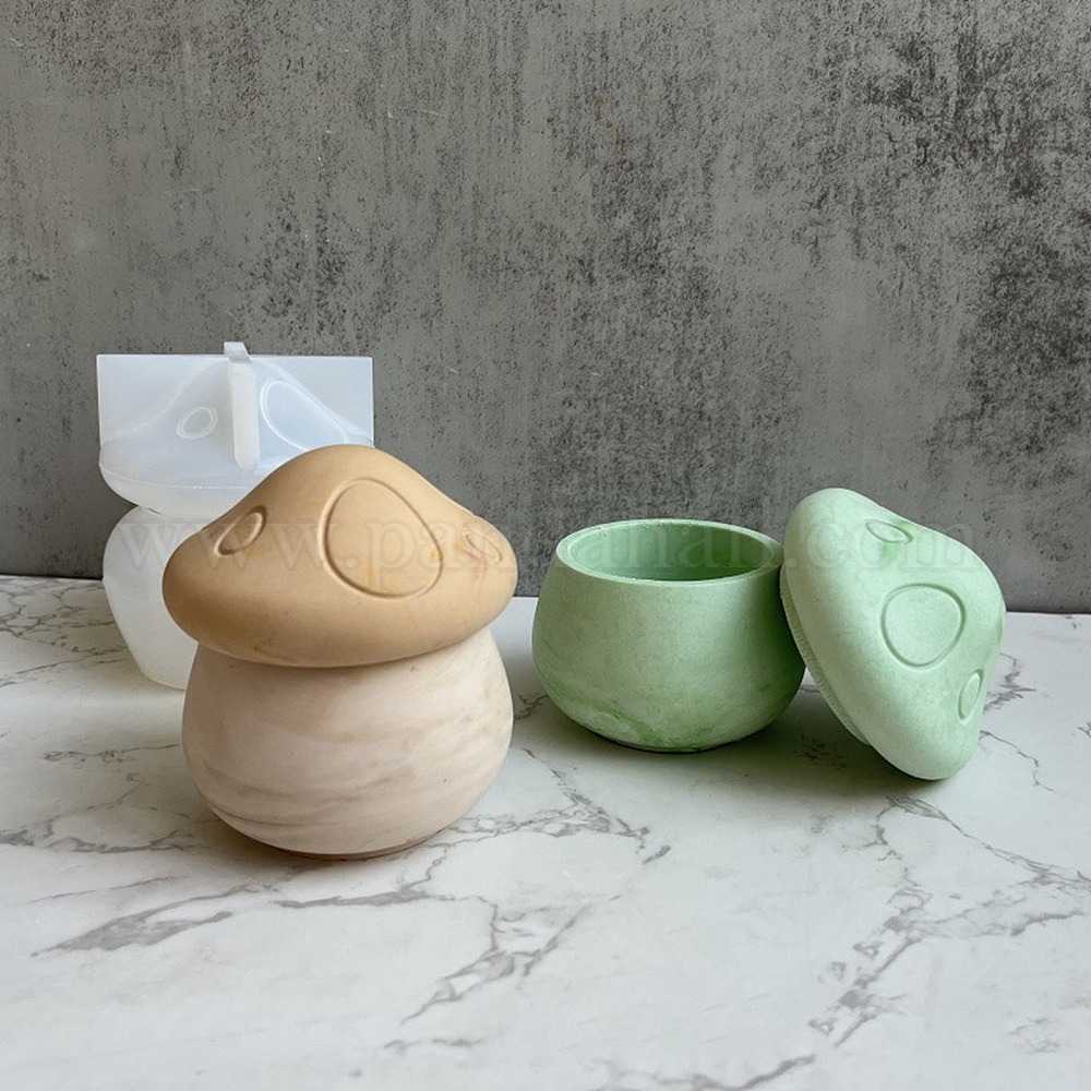 Wholesale DIY Mushroom Box Silicone Molds Sets - Pandahall.com