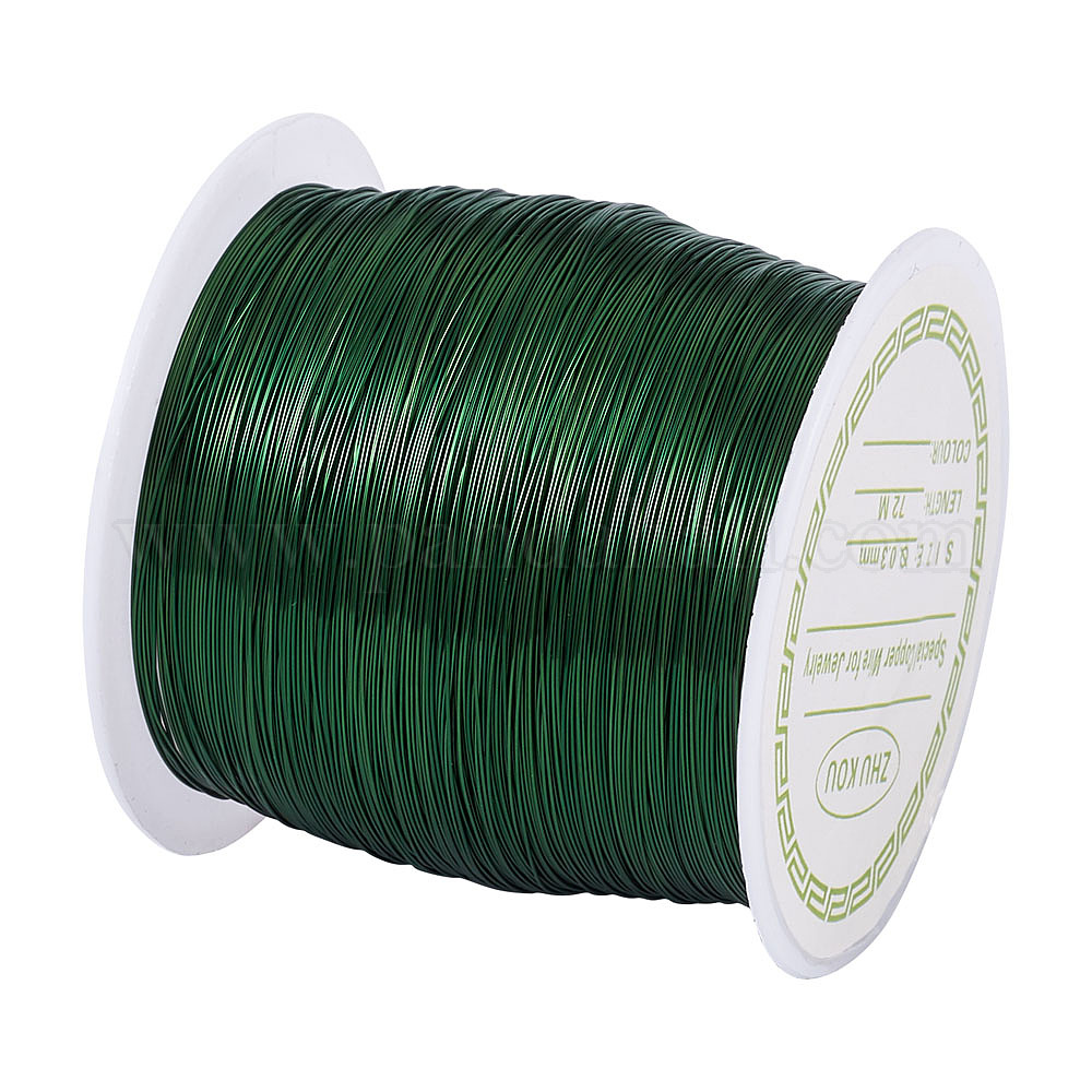 Wholesale Round Copper Beading Wire for Jewelry Making - Pandahall.com