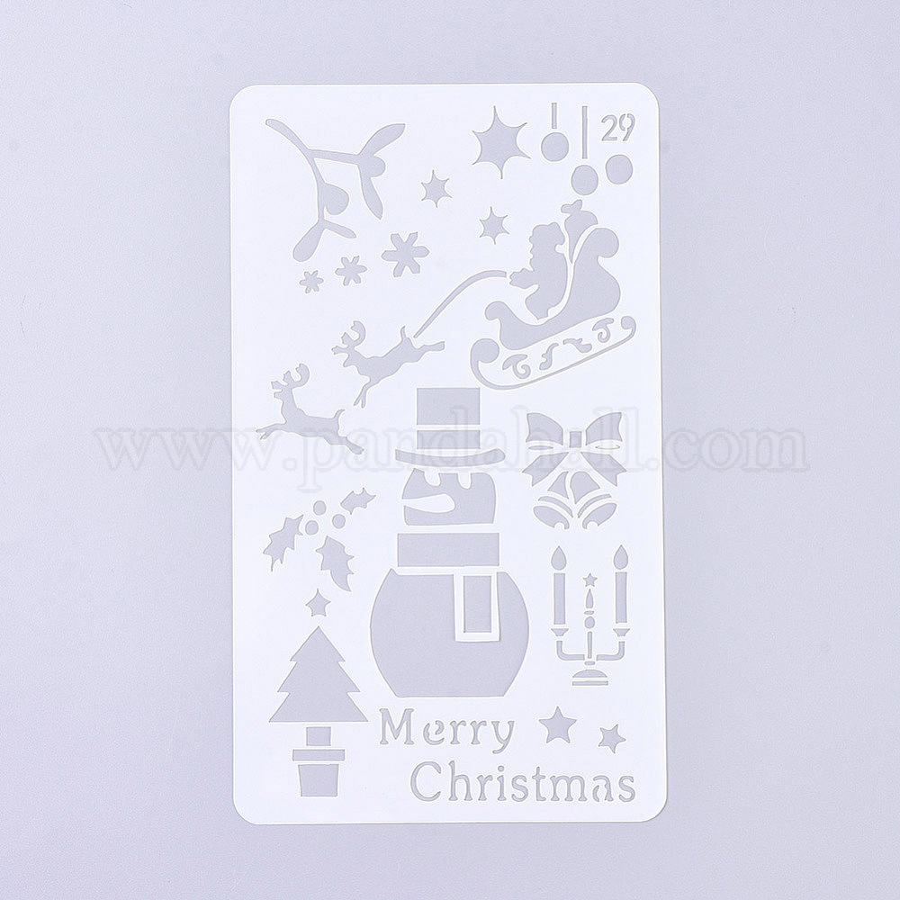 Wholesale Plastic Reusable Drawing Painting Stencils Templates ...