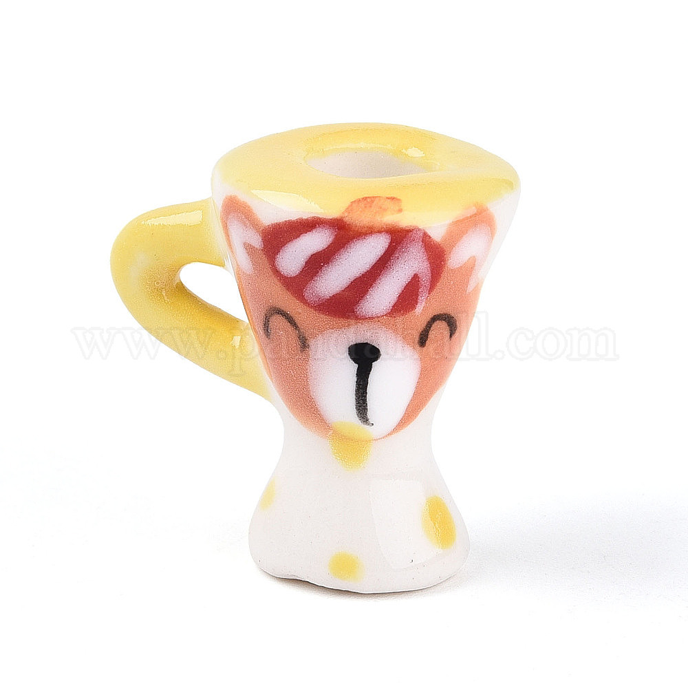 Wholesale Handmade Porcelain Bear Mug Cup Decoration - Pandahall.com