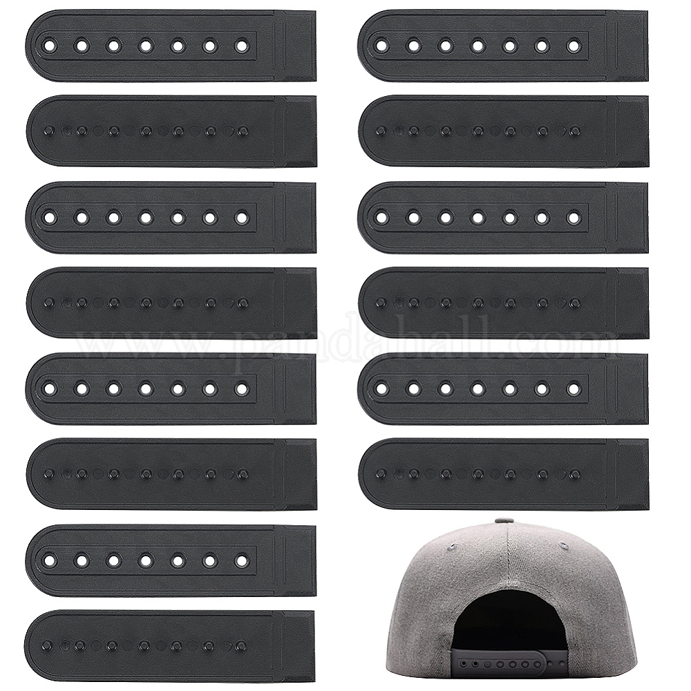 Wholesale PE Plastic 7 Holes Hats Replacement Fasteners Buckle ...