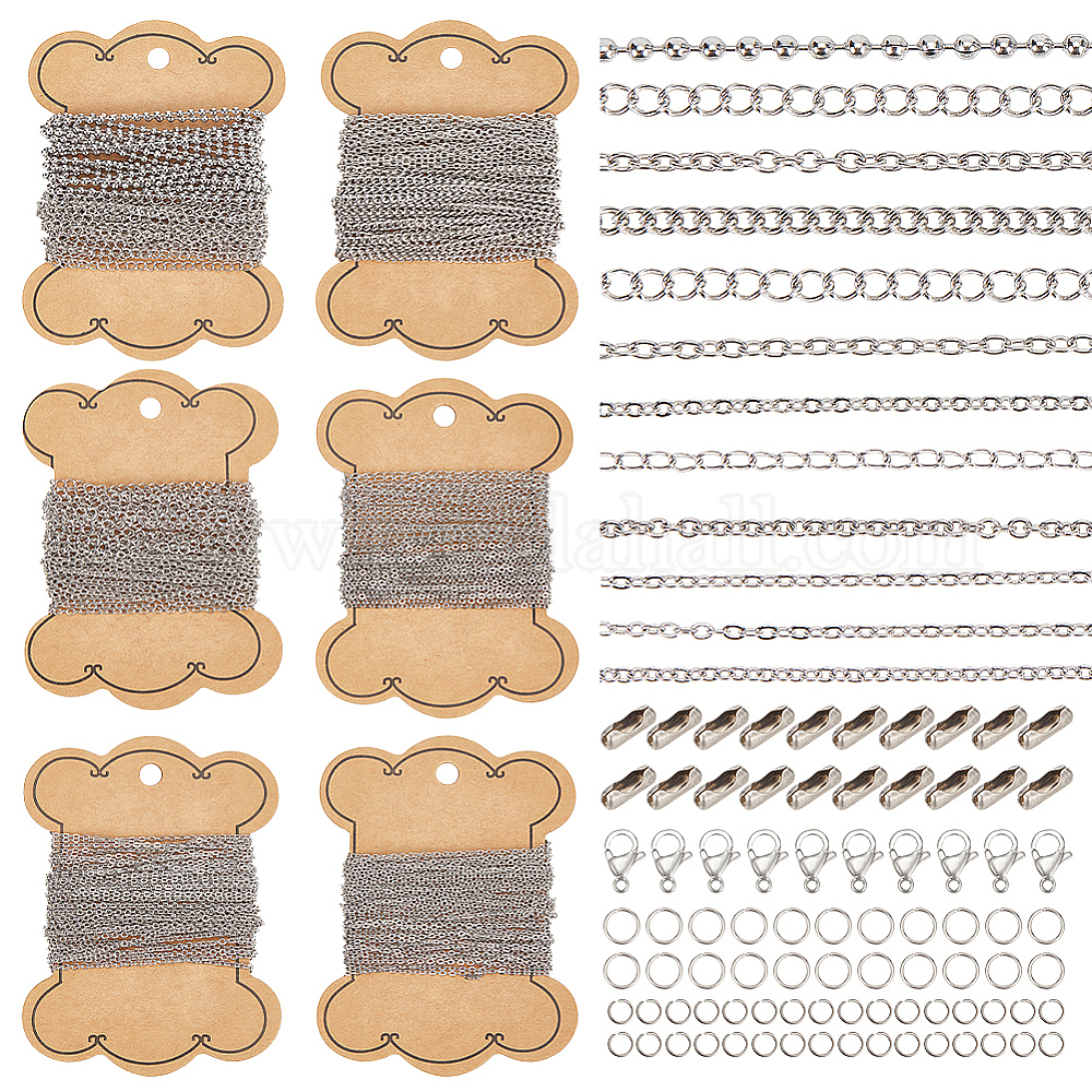 Wholesale DIY Chain Jewelry Set Making Kit - Pandahall.com