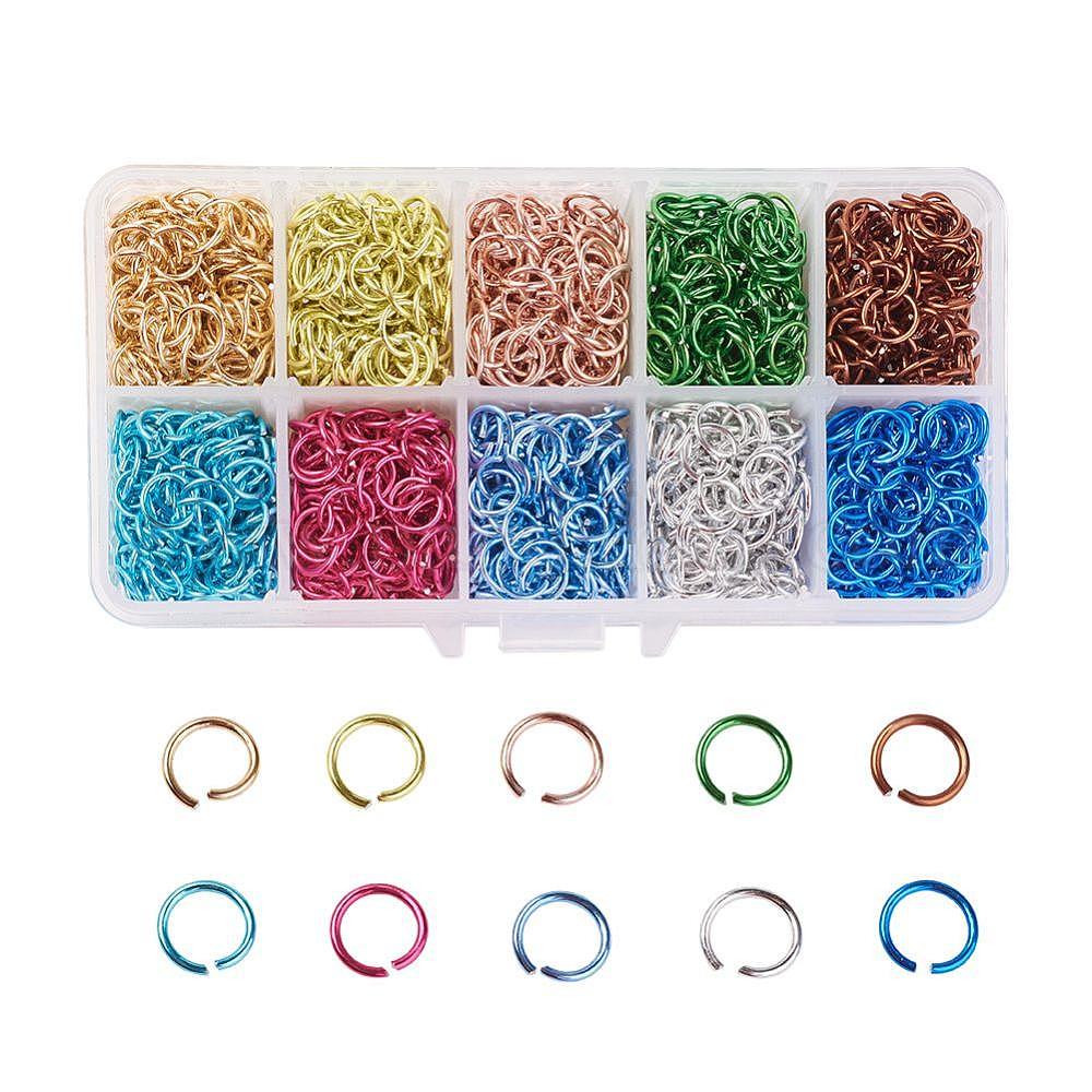 Wholesale Aluminum Wire Open Jump Rings - Pandahall.com