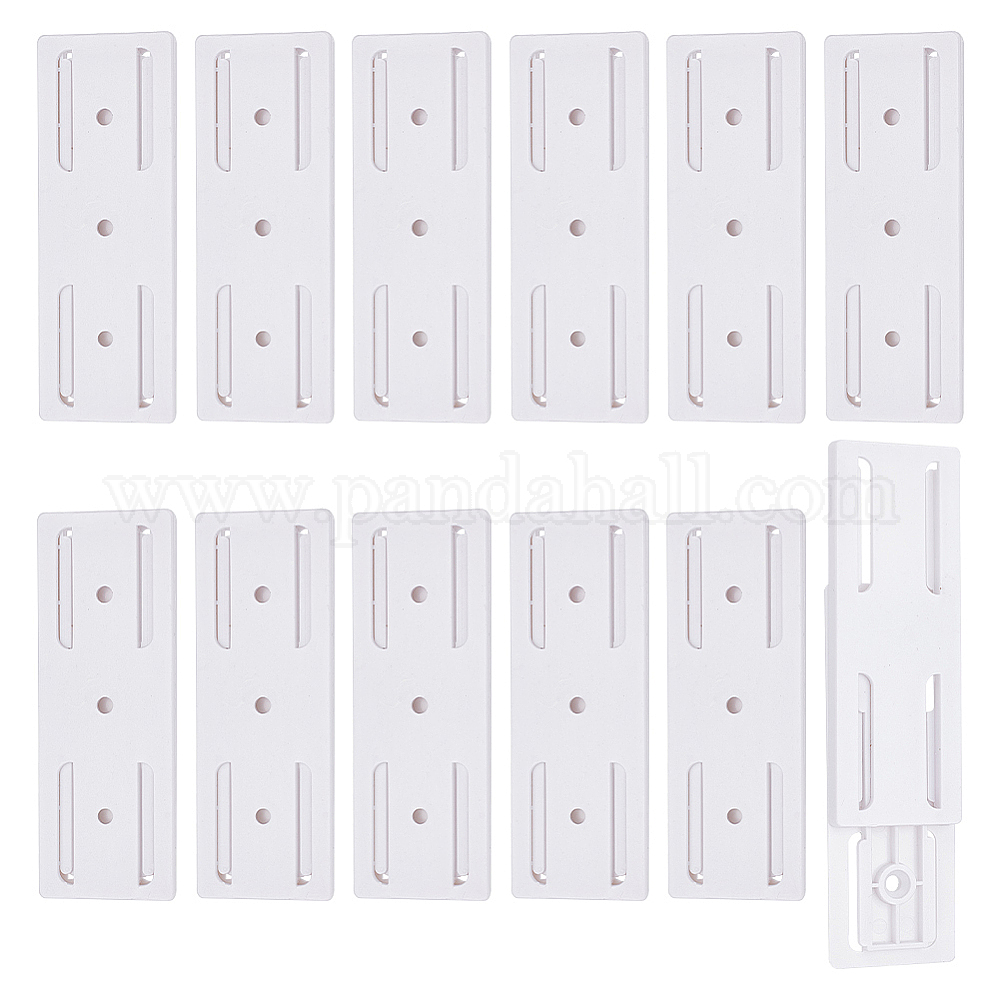 Wholesale PP Plastic Wall-mounted Power Strip Fixator - Pandahall.com